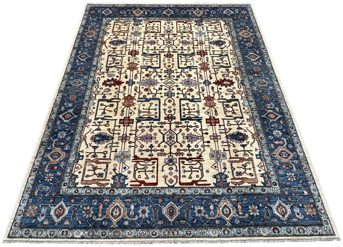 7.8x9.8 Astrid Wool Area Rug | Main Street Oriental Rugs