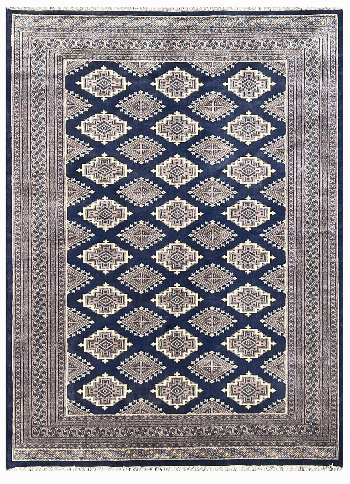 5.9x8 Mori Bokhara Wool Rug | Main Street Oriental Rugs
