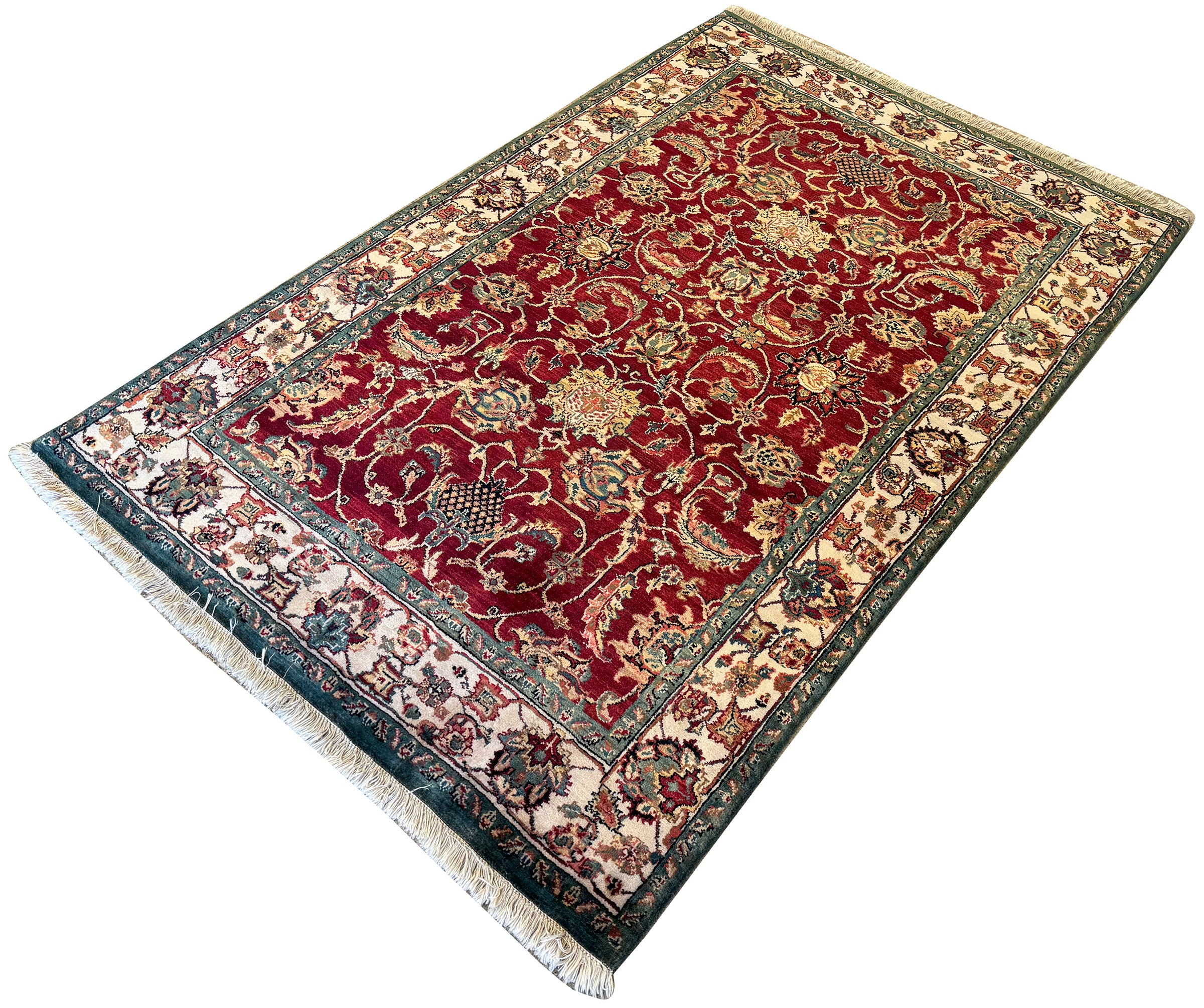 4x7.2 Mahal Design Rug – Main Street Oriental Rugs