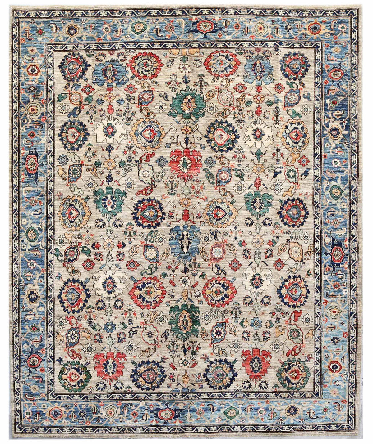 8.2x10.3 Umfrey wool Area Rug | Main Street Oriental Rugs