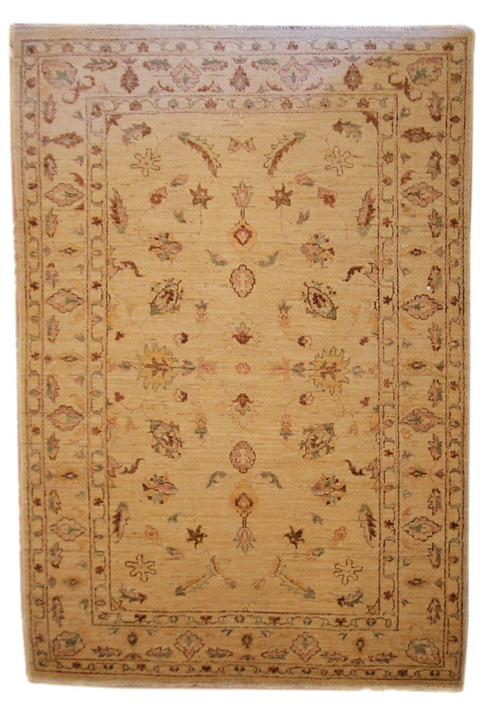 4.7x6.8 Peshawar Wool Area Rug | Main Street Oriental Rugs